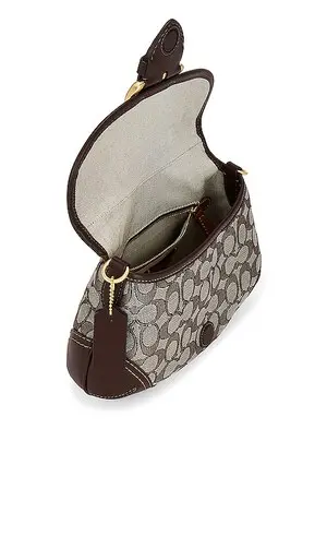 Coach Signature Jacquard Soho Bag In Brown - Oak Maple | Editorialist